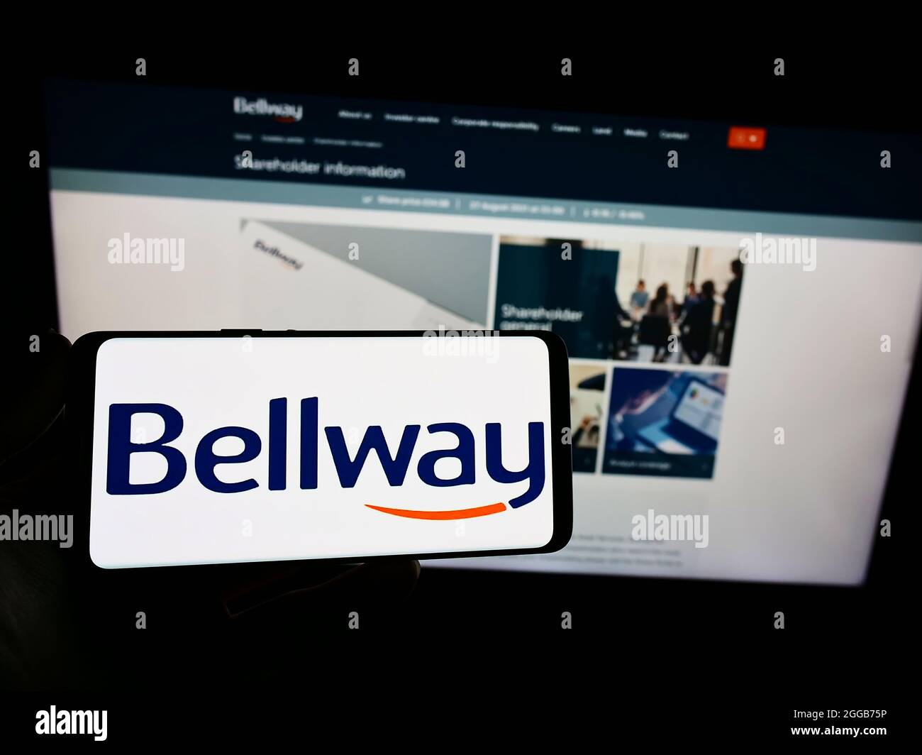 Bellway logo hi-res stock photography and images - Alamy