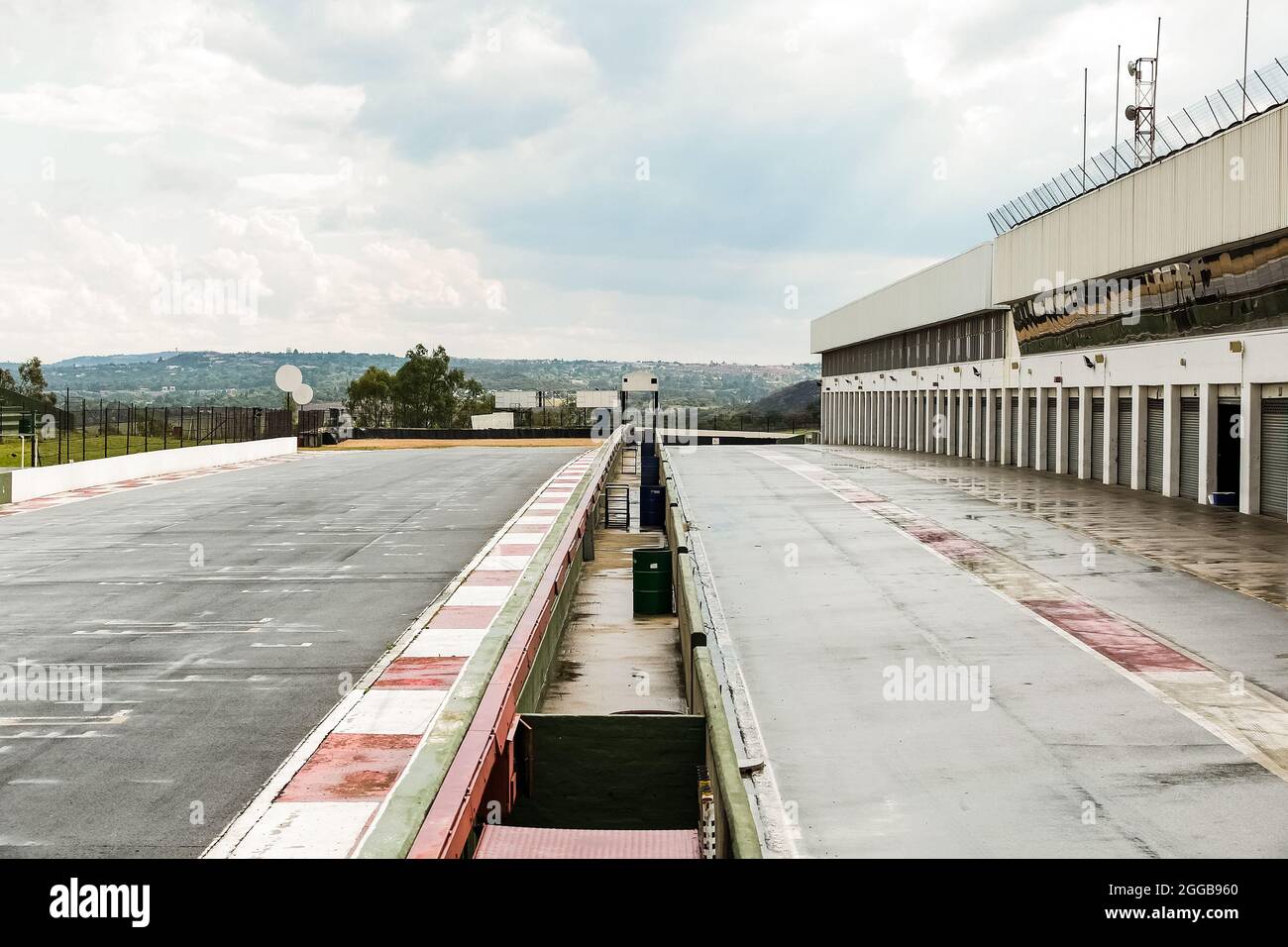 JOHANNESBURG, SOUTH AFRICA - Aug 11, 2021: VW advanced driving ...