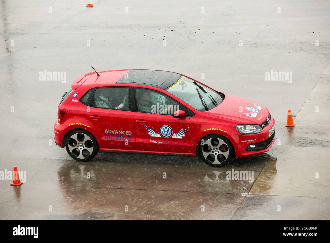 JOHANNESBURG, SOUTH AFRICA - Aug 11, 2021: VW advanced driving ...