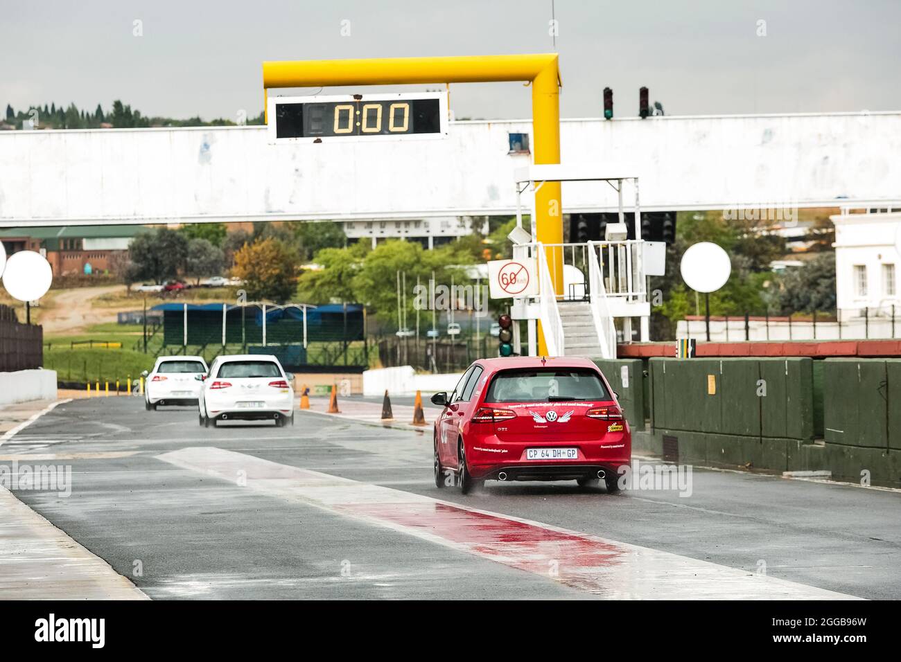 JOHANNESBURG, SOUTH AFRICA - Aug 11, 2021: VW advanced driving ...