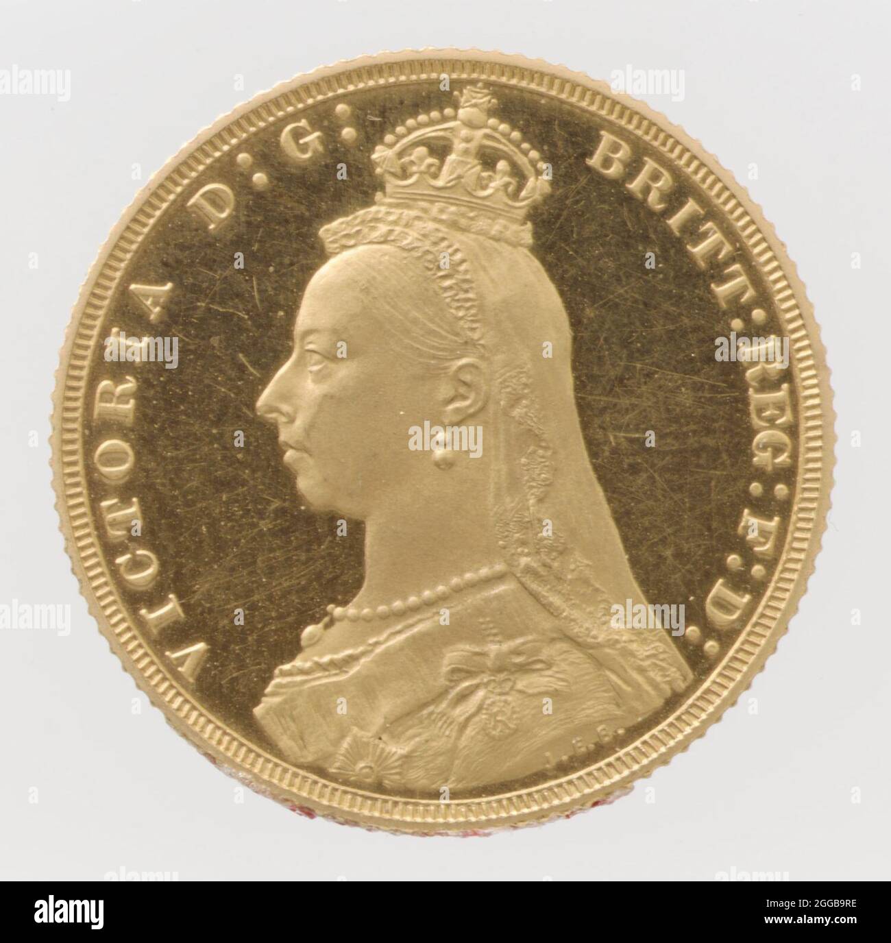 Gold sovereign coin victoria hi-res stock photography and images - Alamy