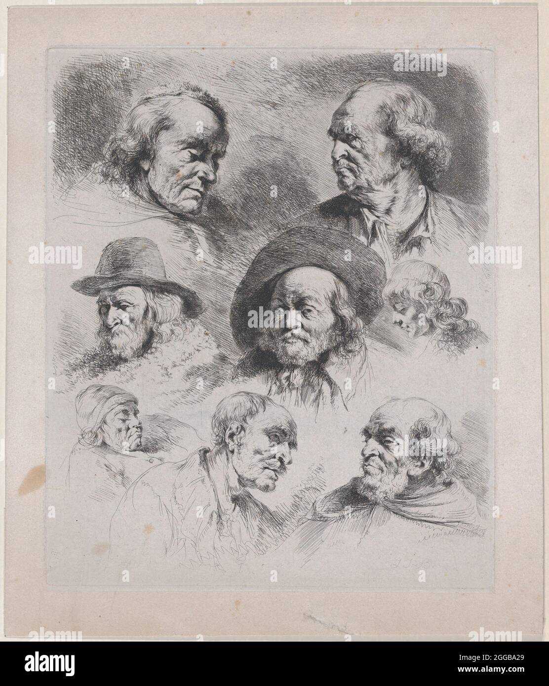 Eight heads hi-res stock photography and images - Alamy