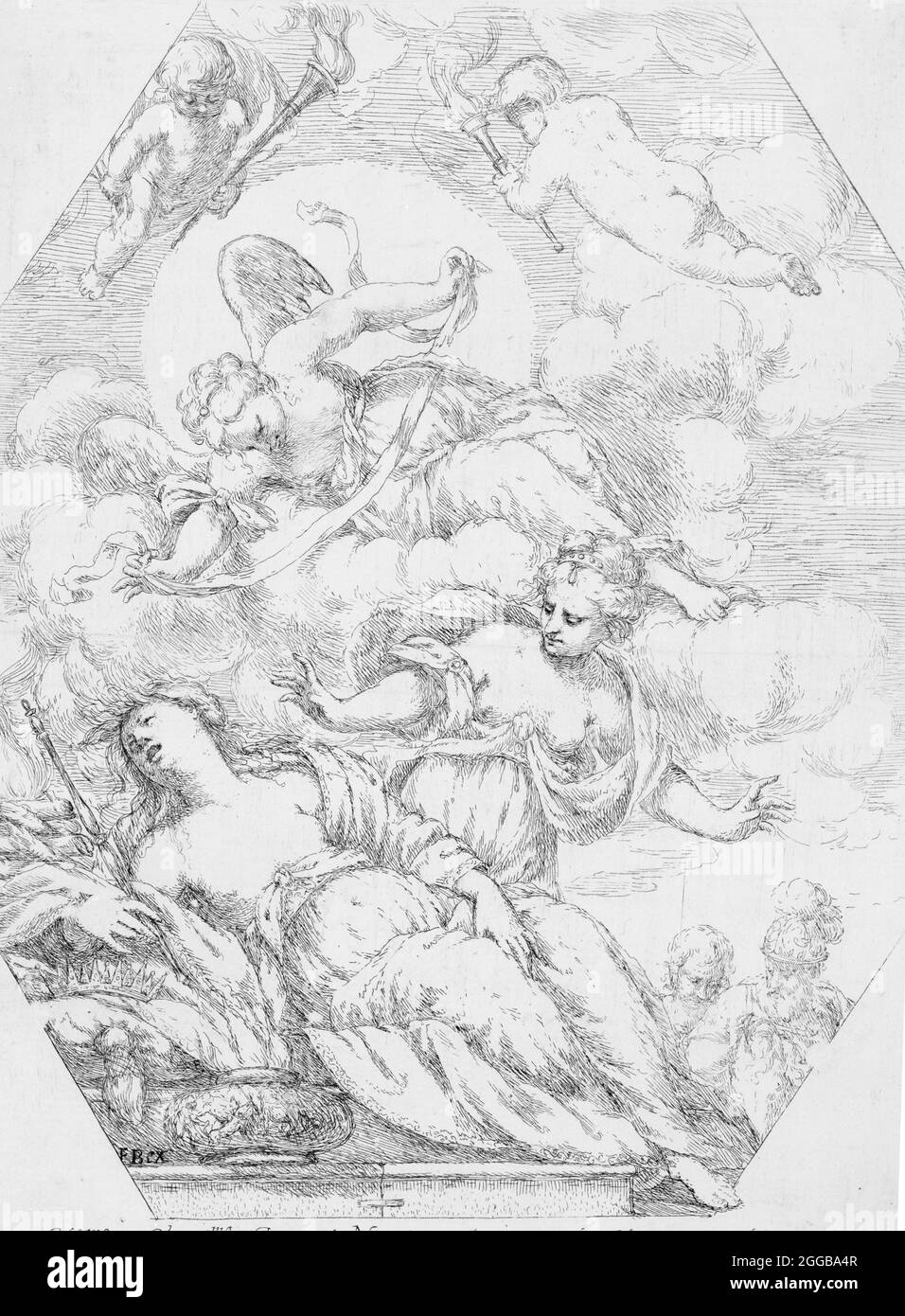 His funeral pyre Black and White Stock Photos & Images - Alamy