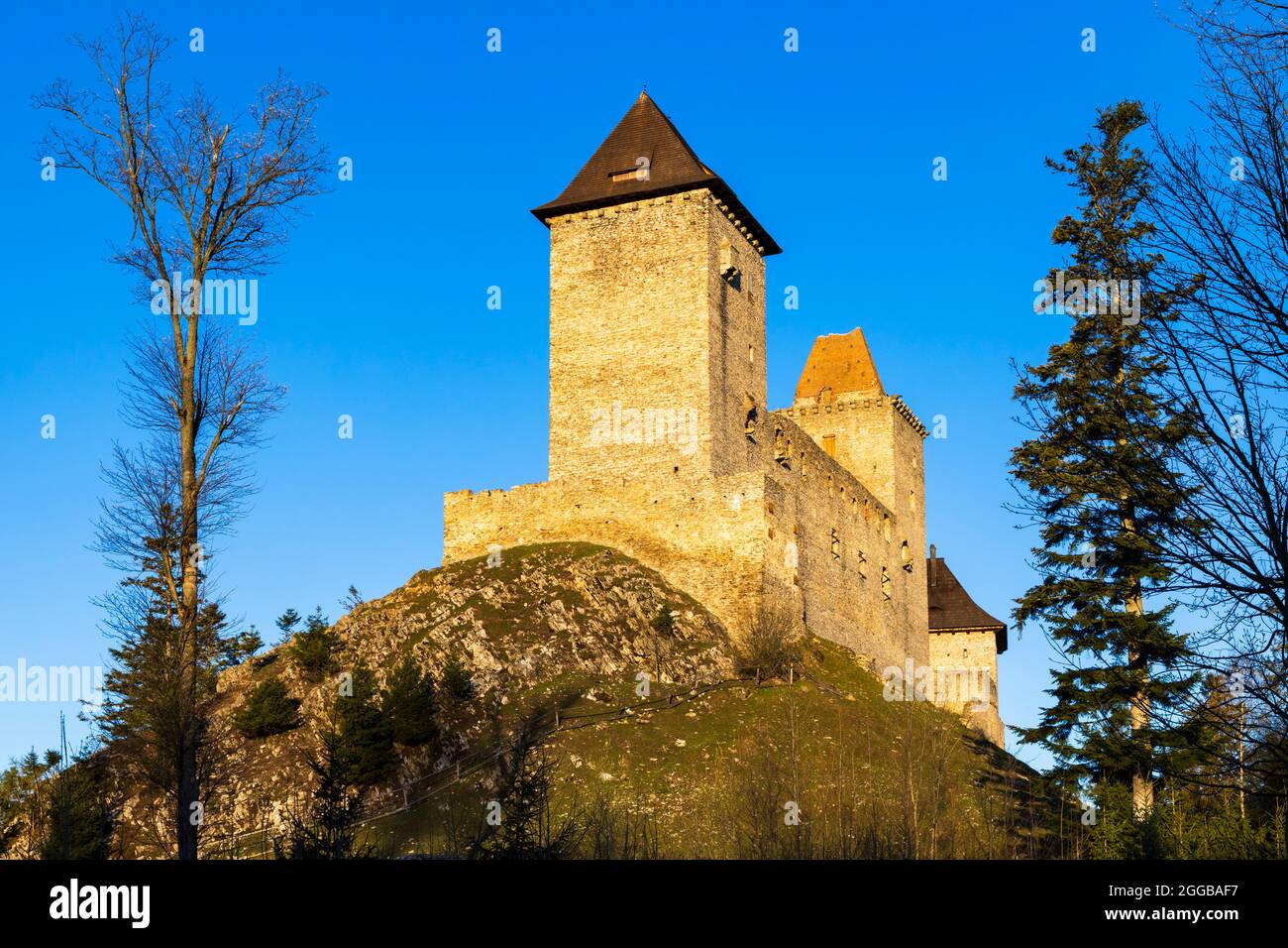 Gothic kasperk castle hi-res stock photography and images - Alamy