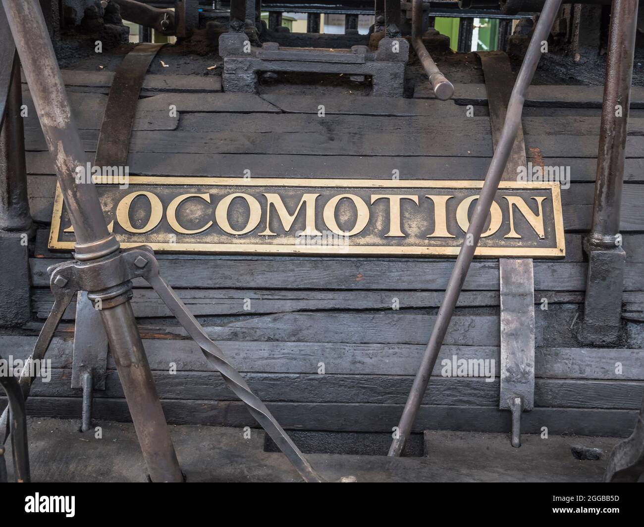 Historical locomotion steam engine no 1 hi-res stock photography and ...