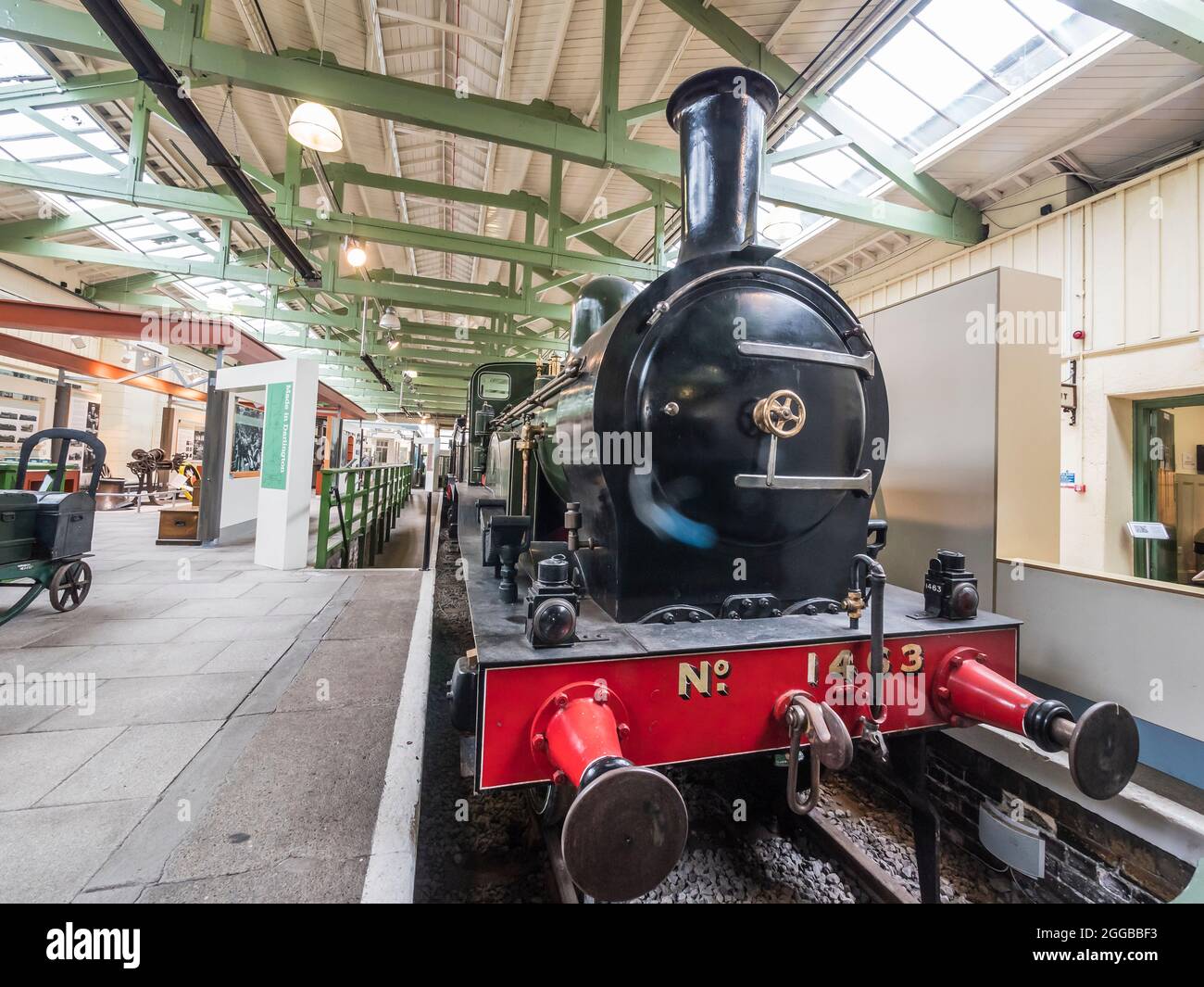 This platform scenic at the Darlington Head of Steam Museum that was ...