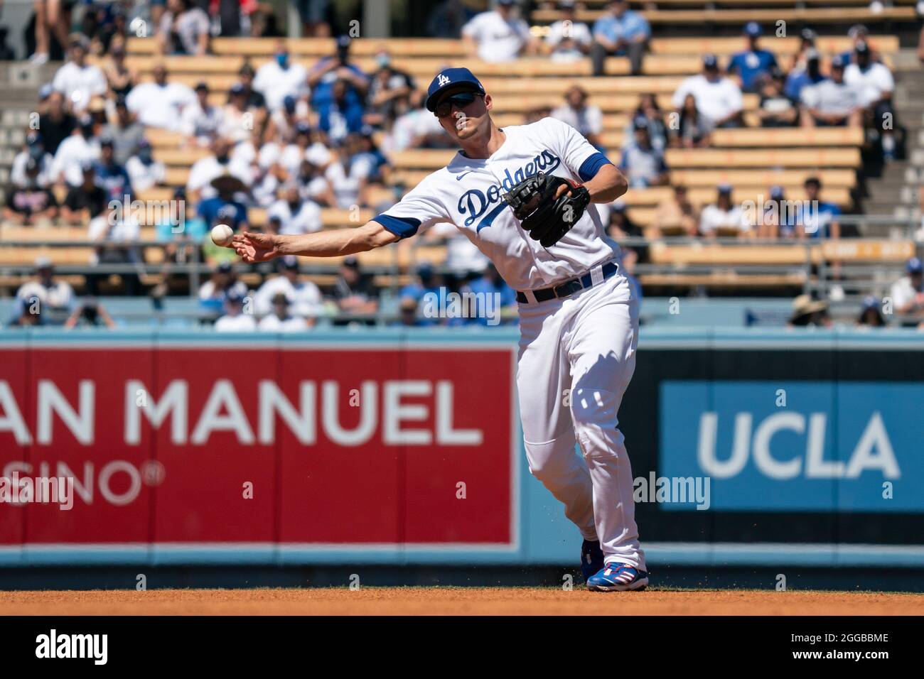 Los Angeles, United States. 29th Aug, 2021. Los Angeles Dodgers ...