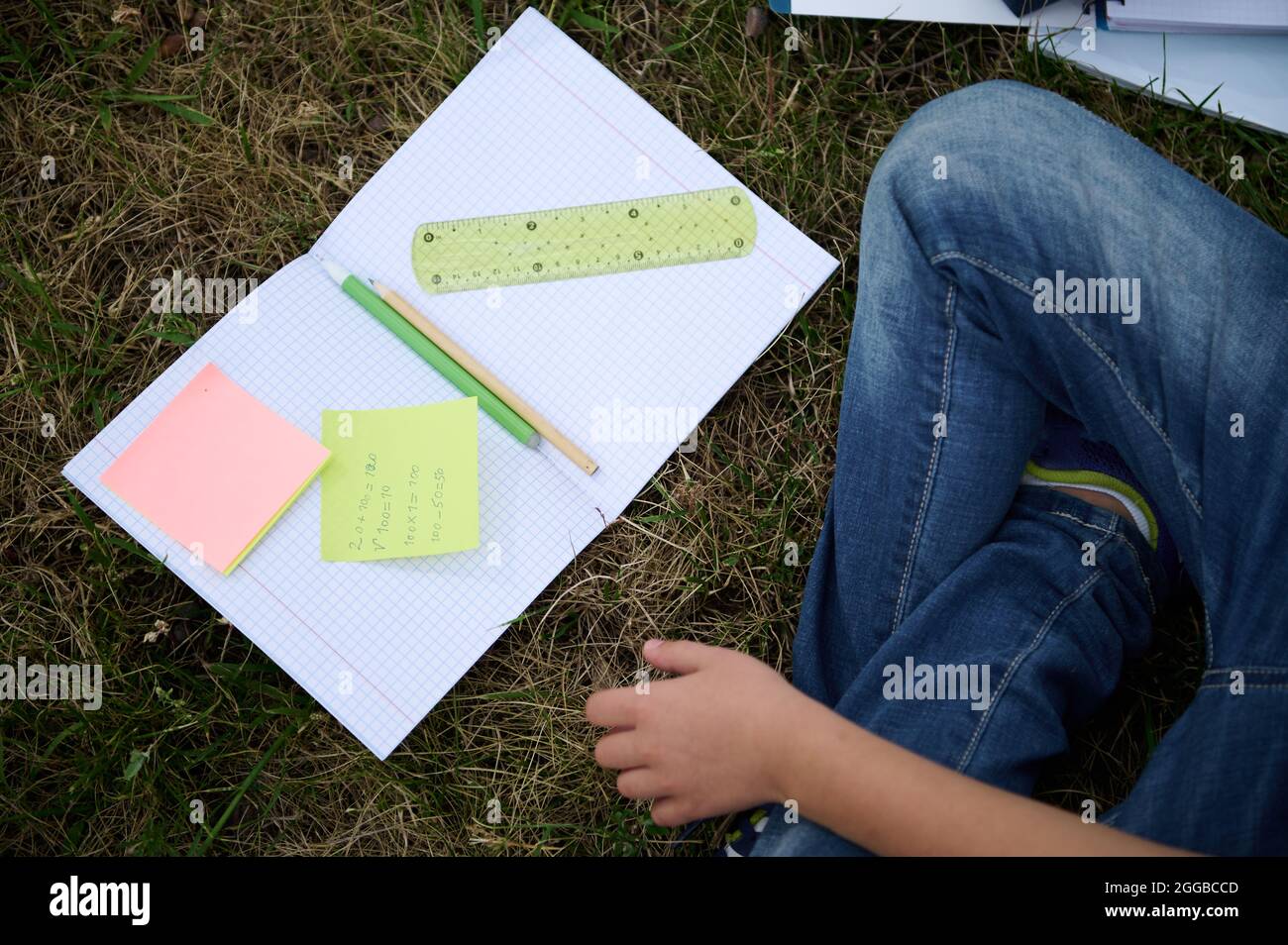 Arithmetic workbook hi-res stock photography and images - Alamy