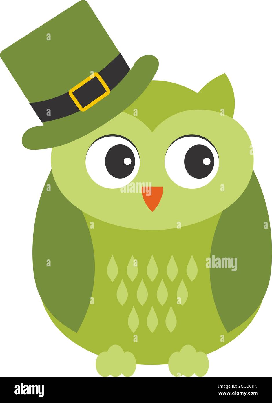 St Patricks Day Owl Clip Art