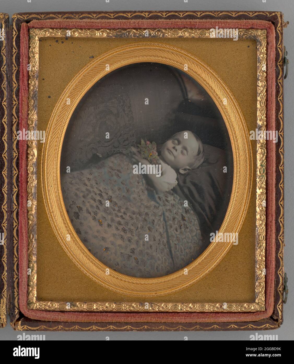 Untitled (Post Mortem Portrait of a Baby), 1855. A work made of ...