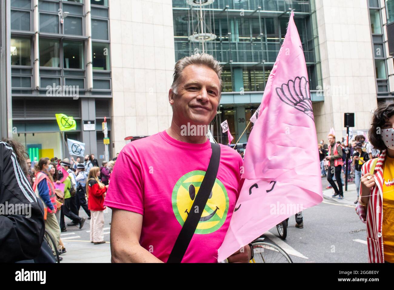 London, England. 30th August 2021. Wildlife expert Chris Packham ...