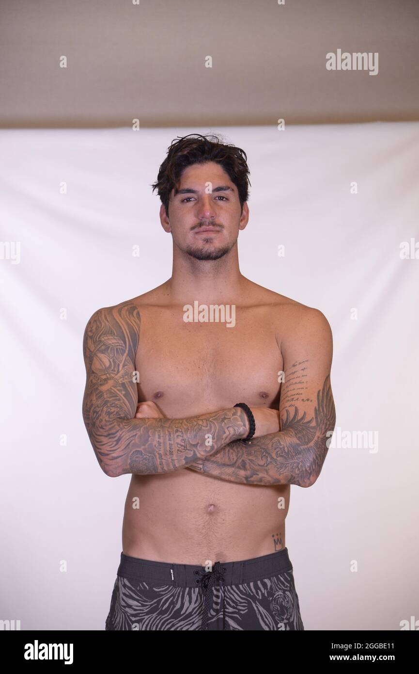 Rio de Janeiro-Brazil, July 20, 2021, Brazilian surfer Gabriel Medina ...