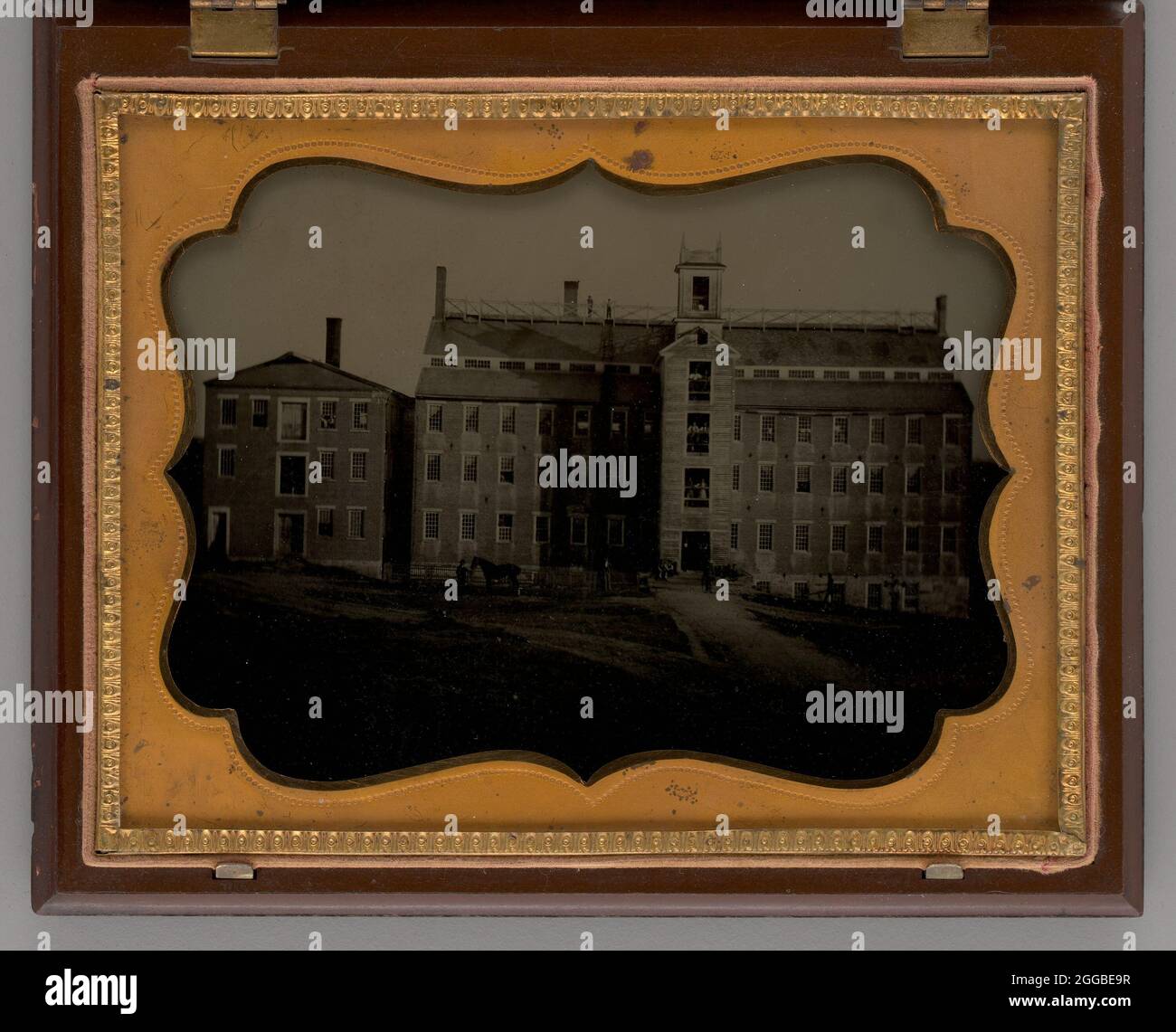 Untitled (Factory), 1862. A work made of ambrotype Stock Photo - Alamy