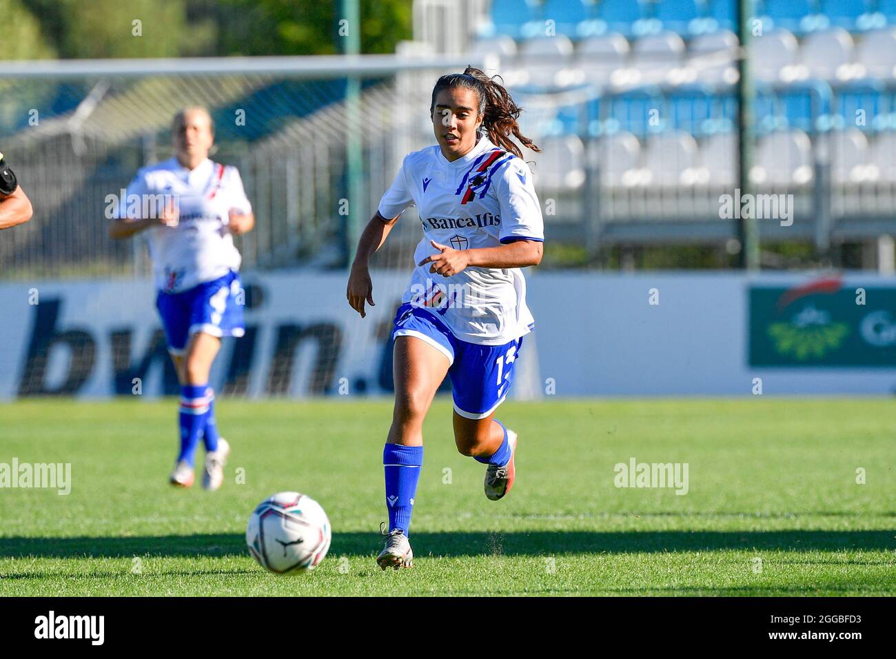 Formello, Italy. 29th Aug, 2021. Sabah Seghir of UC Sampdoria in action ...