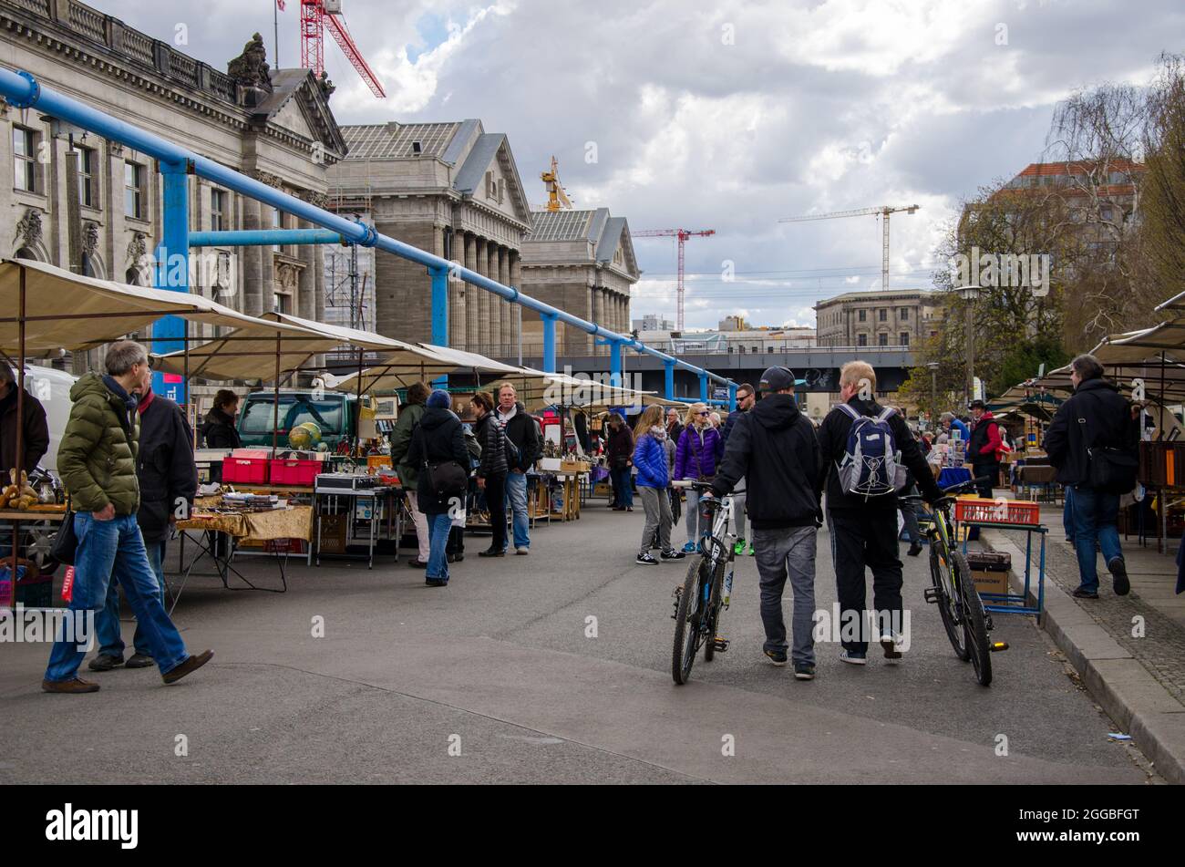 Easter markets in Berlin Germany Stock Photo - Alamy