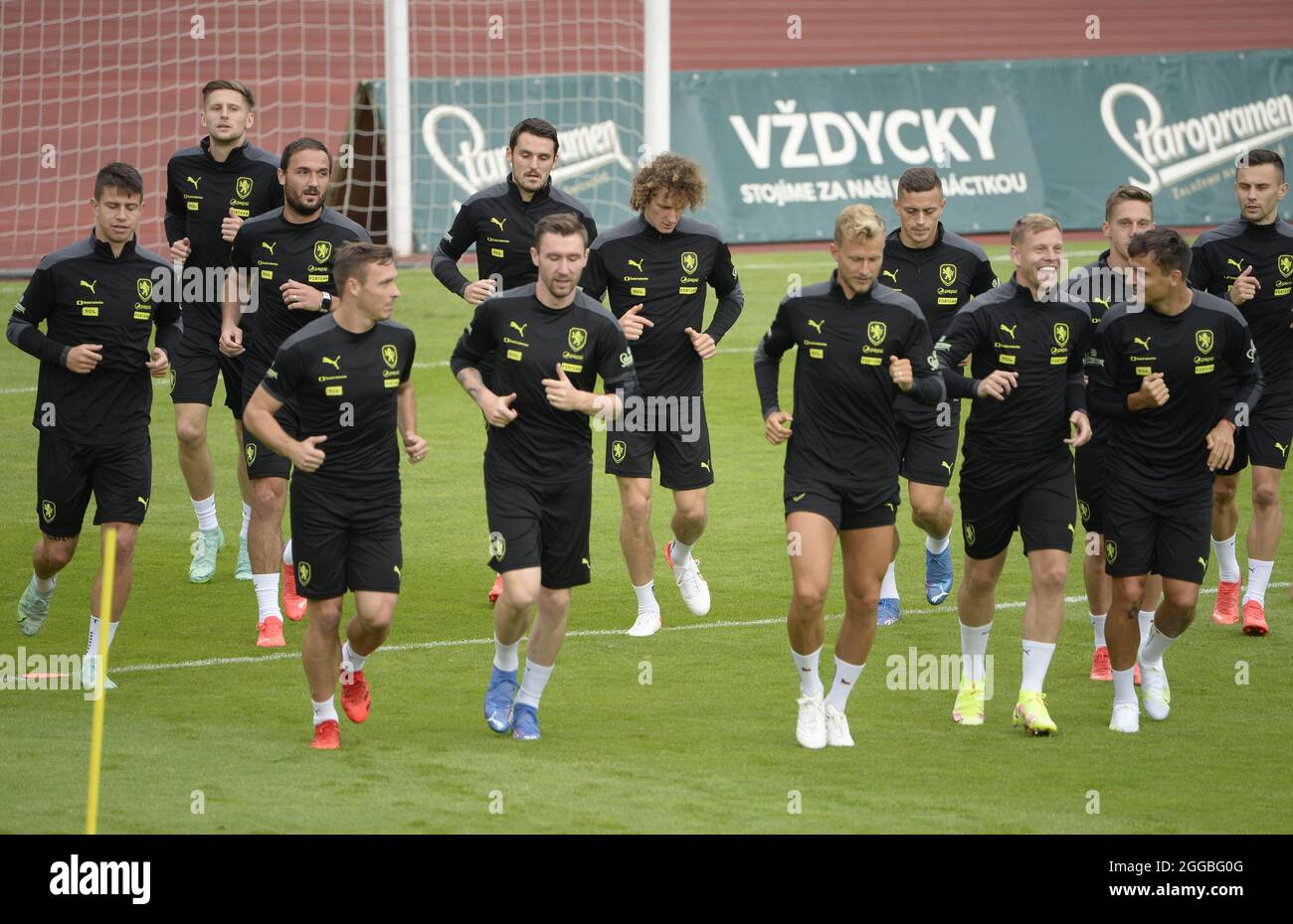 Prague, Czech Republic. 30th Aug, 2021. The Czech national football ...
