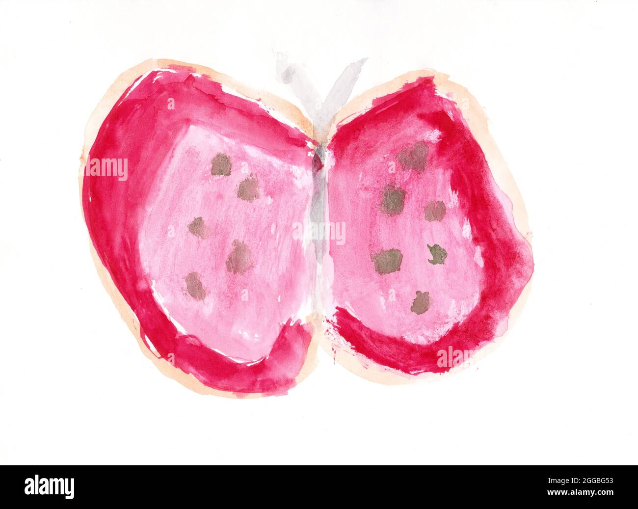 Butterfly painting artwork Cut Out Stock Images & Pictures - Alamy