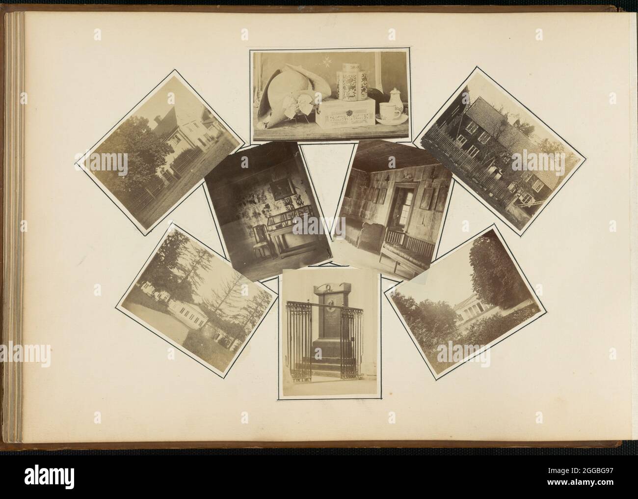 Albumen print with ink in album hi-res stock photography and images - Alamy