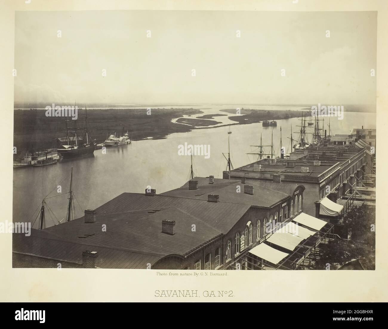 Savannah, GA, No. 2, 1866. Albumen print, plate 50 from the album ...