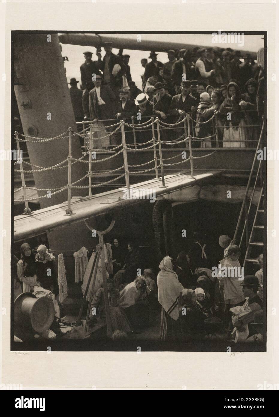 Steerage passengers america hi-res stock photography and images - Alamy