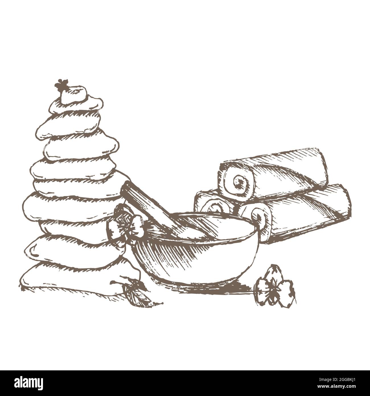 Spa treatments banner for cosmetics, shop, spa and beauty salon ...