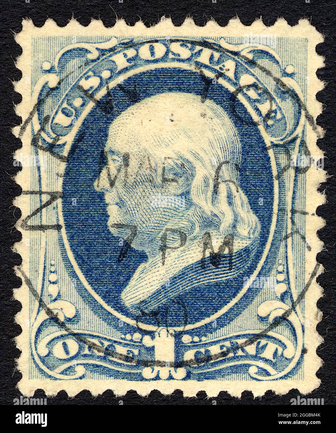 Stamps usa postage frank hi-res stock photography and images - Alamy