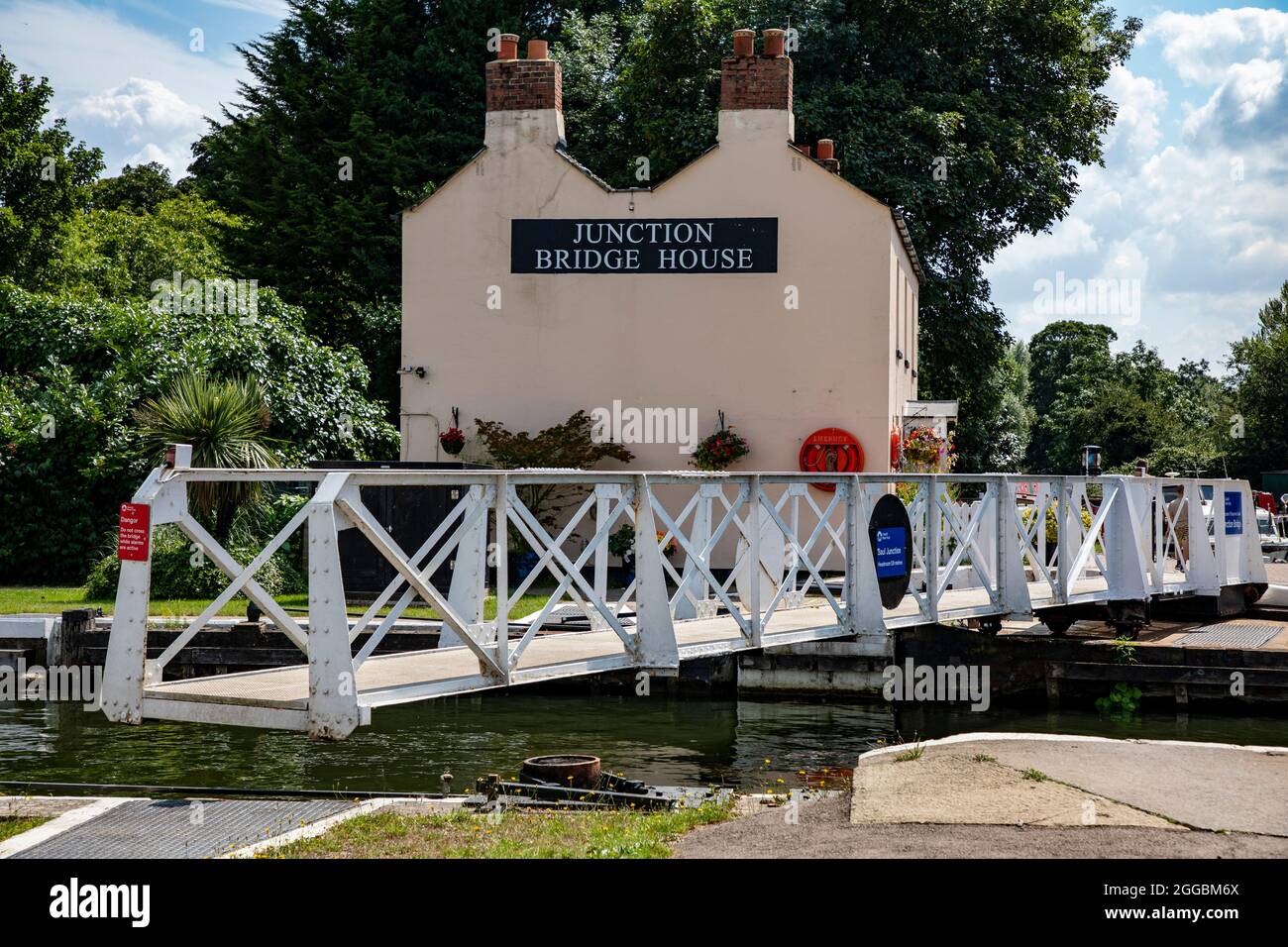 Slimbridge and Sharpness Canal Stock Photo - Alamy