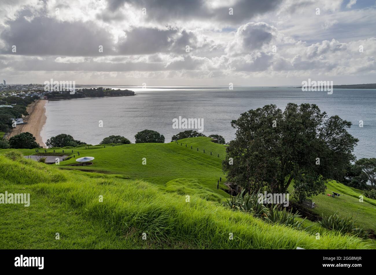 Views of Aucklands North Shore from North Head Stock Photo - Alamy