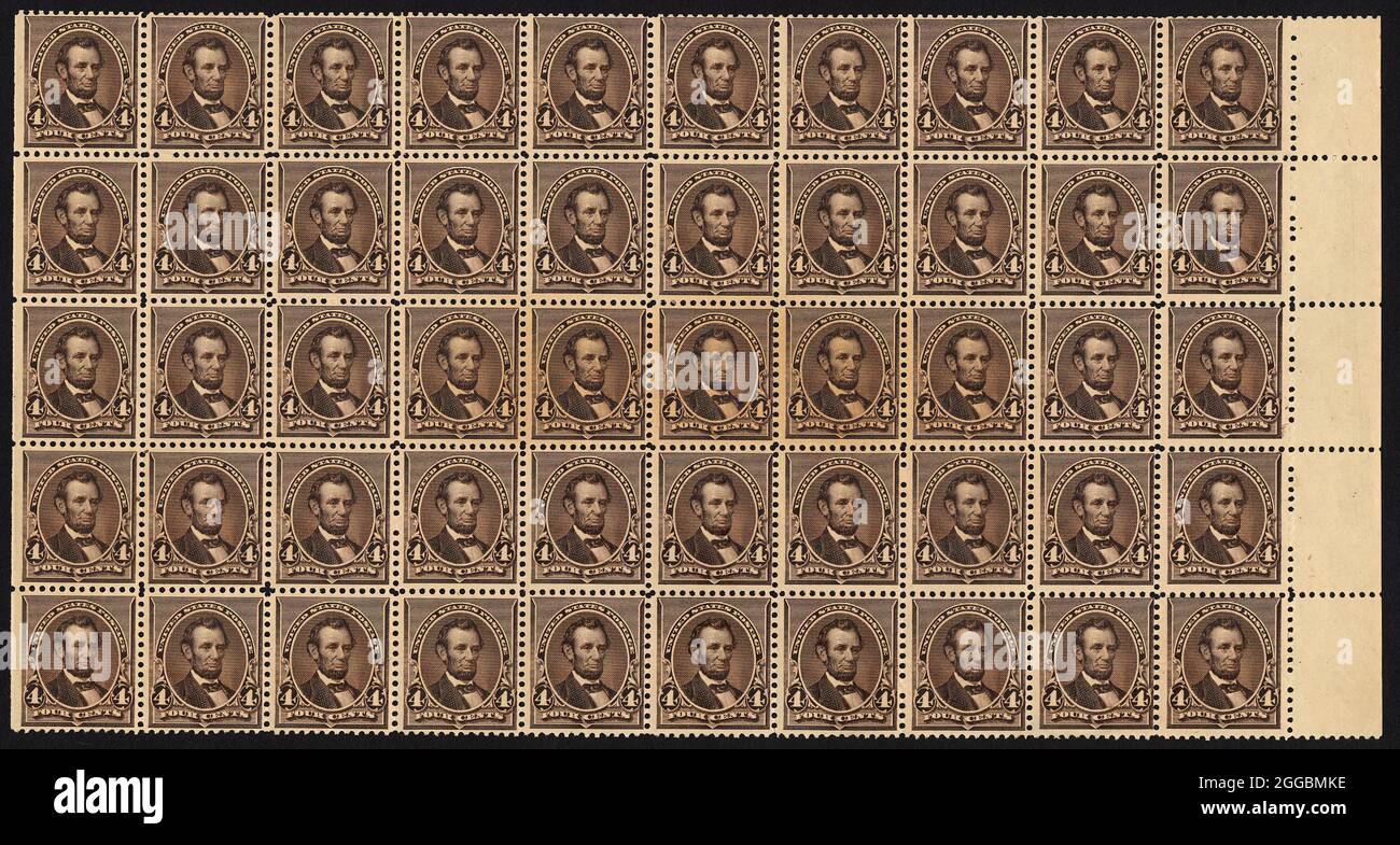 50 states postage stamp hi-res stock photography and images - Alamy