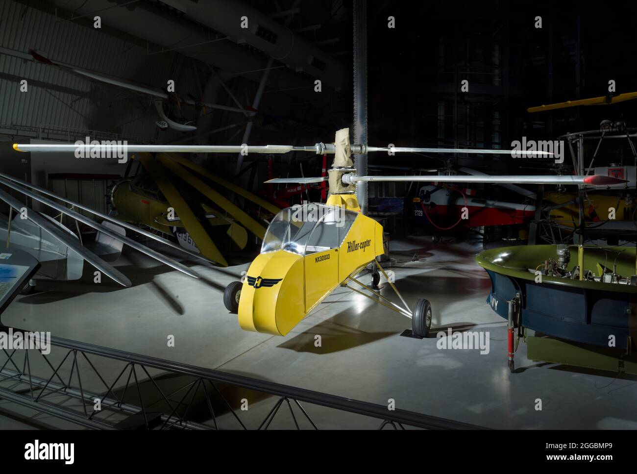 In 1944, at the age of 19, Stanley Hiller, Jr. designed, built, and ...