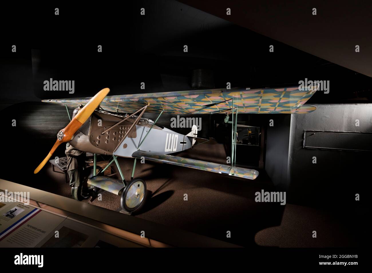 Single-engine, single-seat, German World War I biplane fighter; 160 ...
