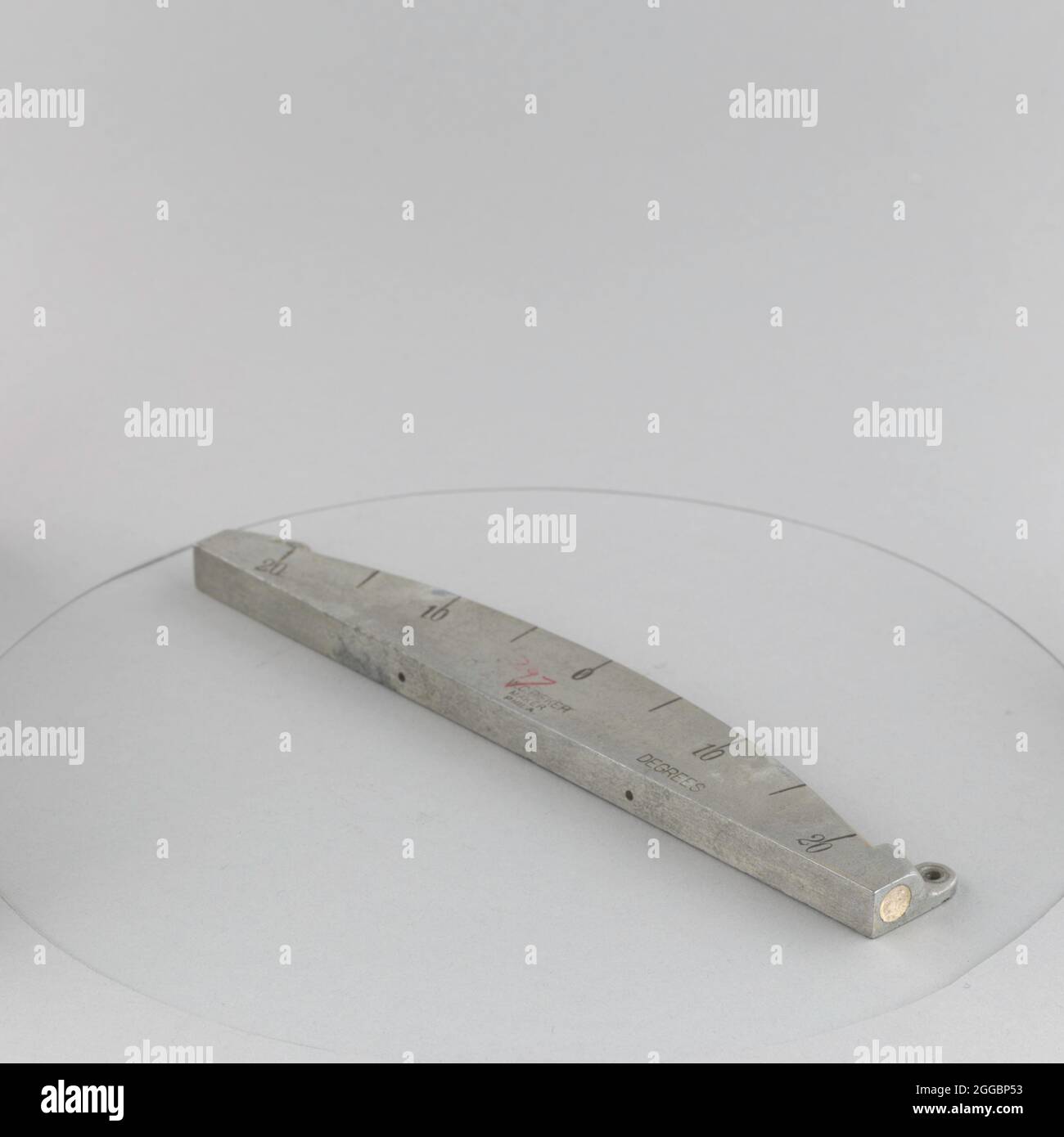 230mm,40mm h;convex tube,alum.frame; ca.pre 1918 Stock Photo - Alamy