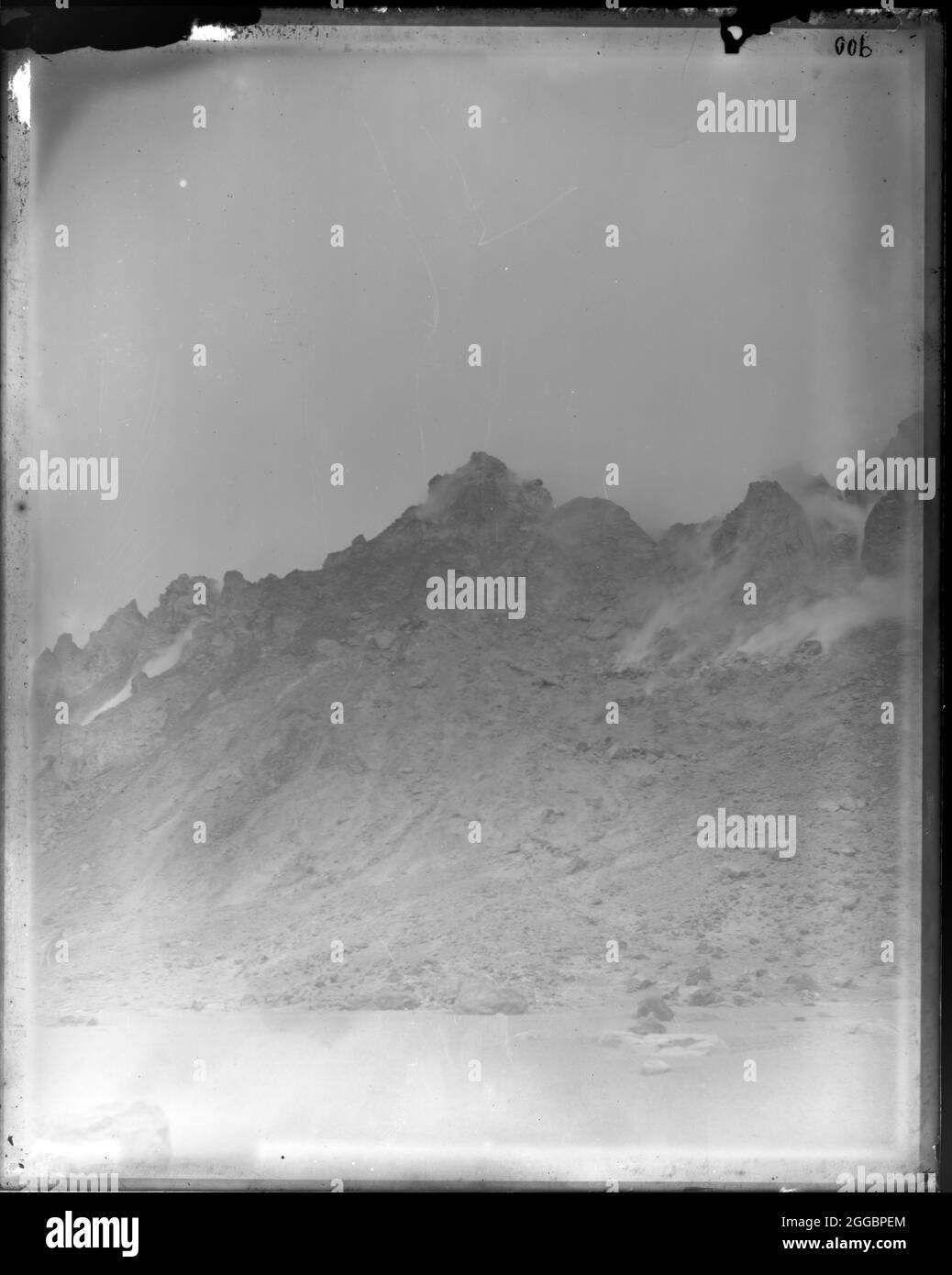 Northern Alaska Exploring Expedition, 1884-1886. Volcanic formation ...