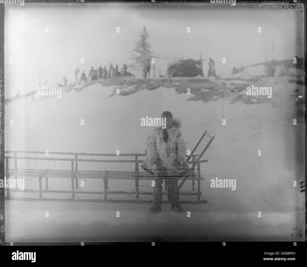 Northern Alaska Exploring Expedition, 1884-1886. Unidentified child in ...