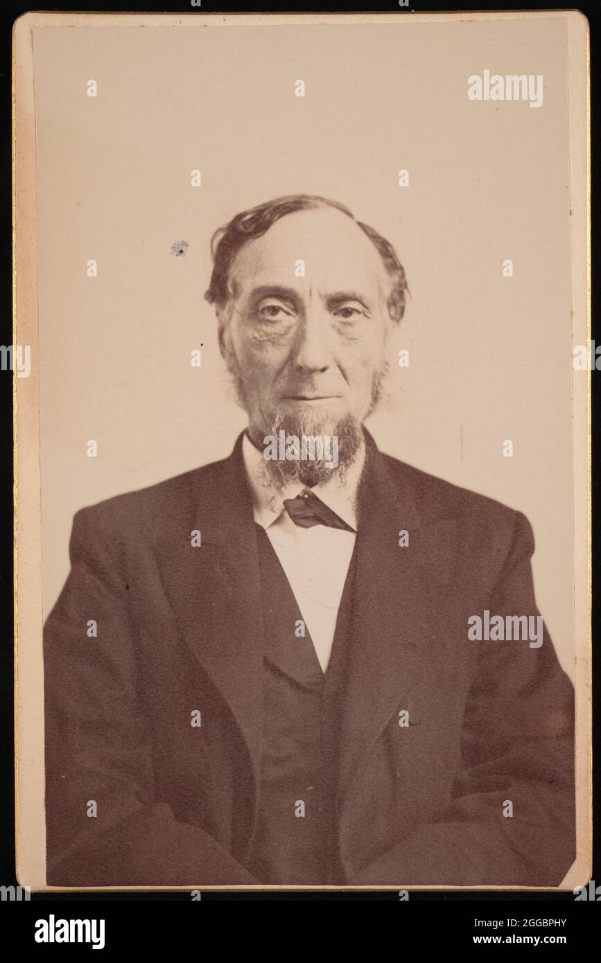 Portrait of Charles Anthony Schott (1826-1901), Before 1901 Stock Photo ...