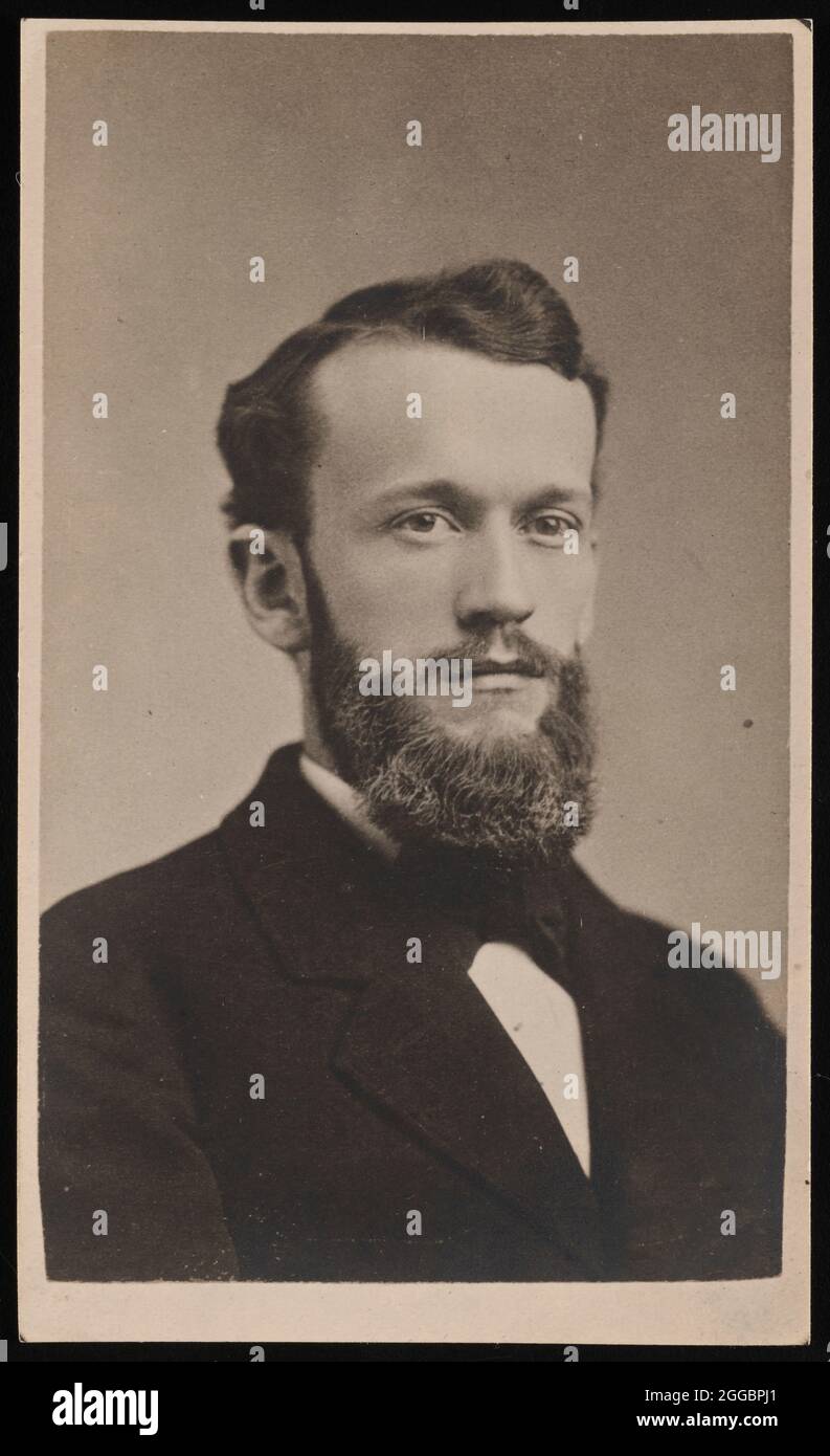 Portrait of Charles Doolittle Walcott (1850-1927), 1877. At age 27 ... Portrait of Charles Doolittle Walcott (1850-1927), 1877. At age 27 ...