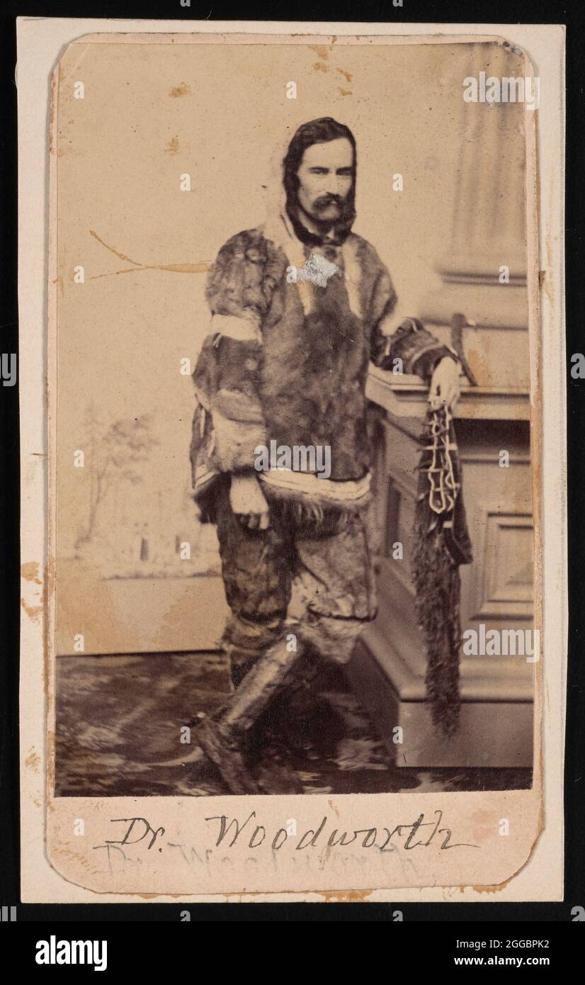 Portrait of Dr. John Maynard Woodworth (1837-1879), Before 1879 Stock Photo - Alamy