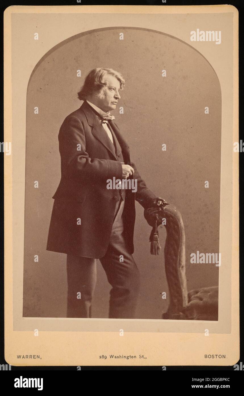 Senator charles sumner hi-res stock photography and images - Alamy