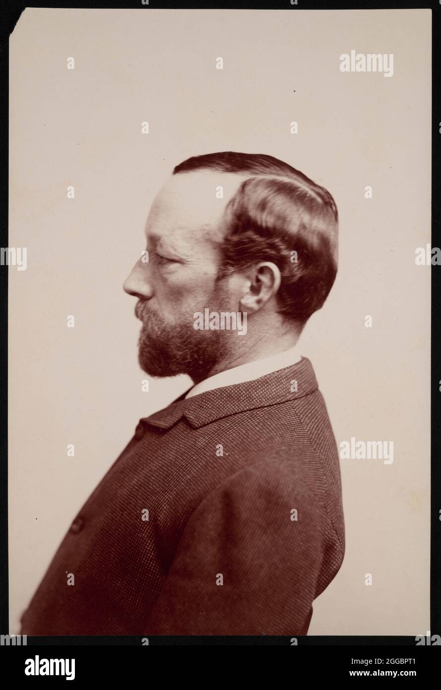 Portrait of Arnold Hague (1840-1917), Before 1900 Stock Photo - Alamy