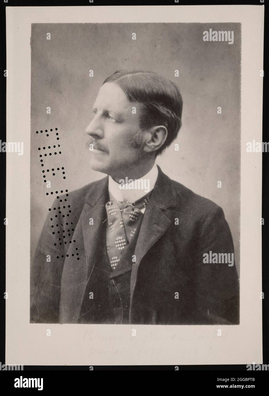 Portrait of Richard Norris Brooke (1847-1920), Circa 1900s Stock Photo ...