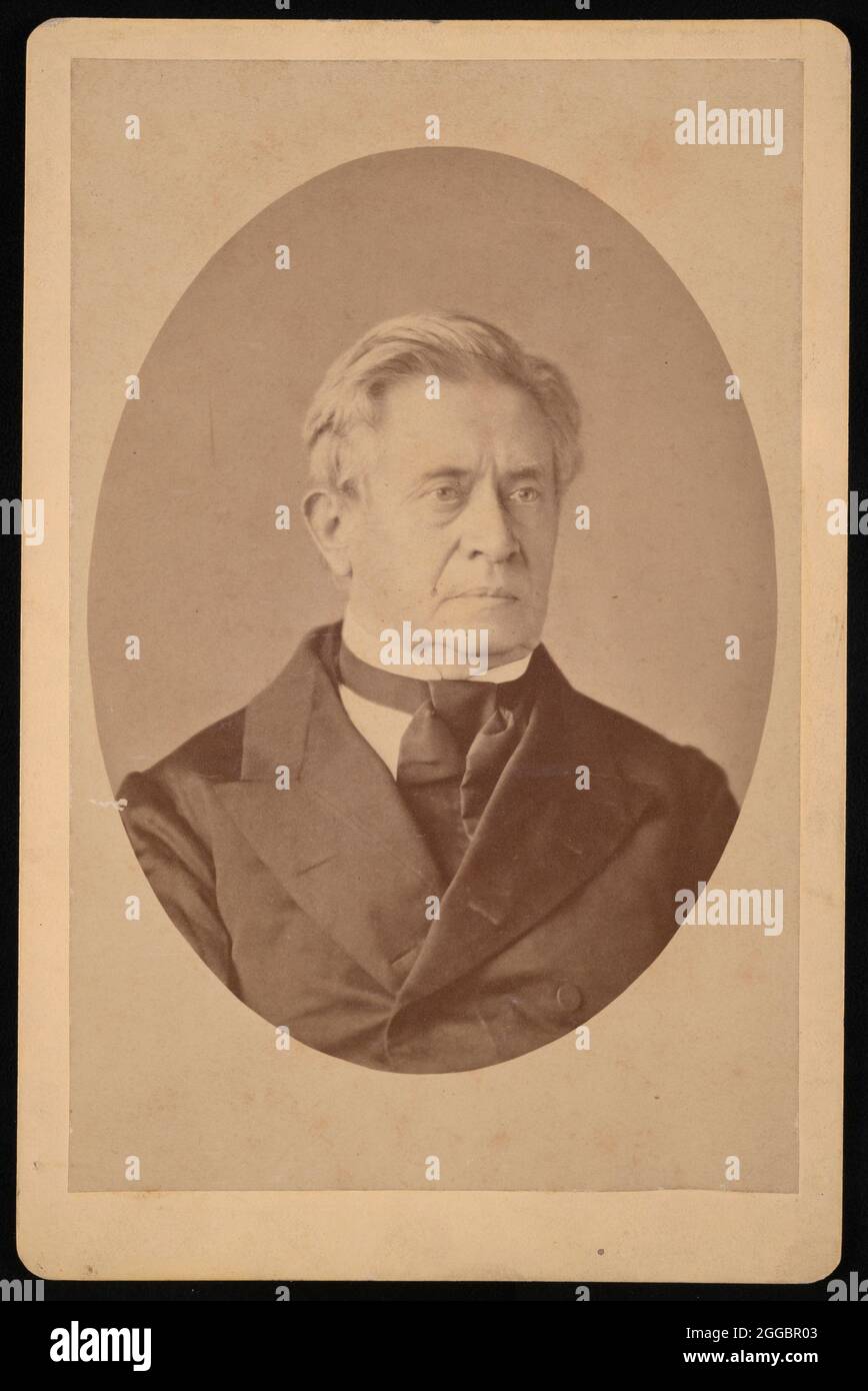 Portrait of Joseph Henry (1797-1878), April 1873 Stock Photo - Alamy