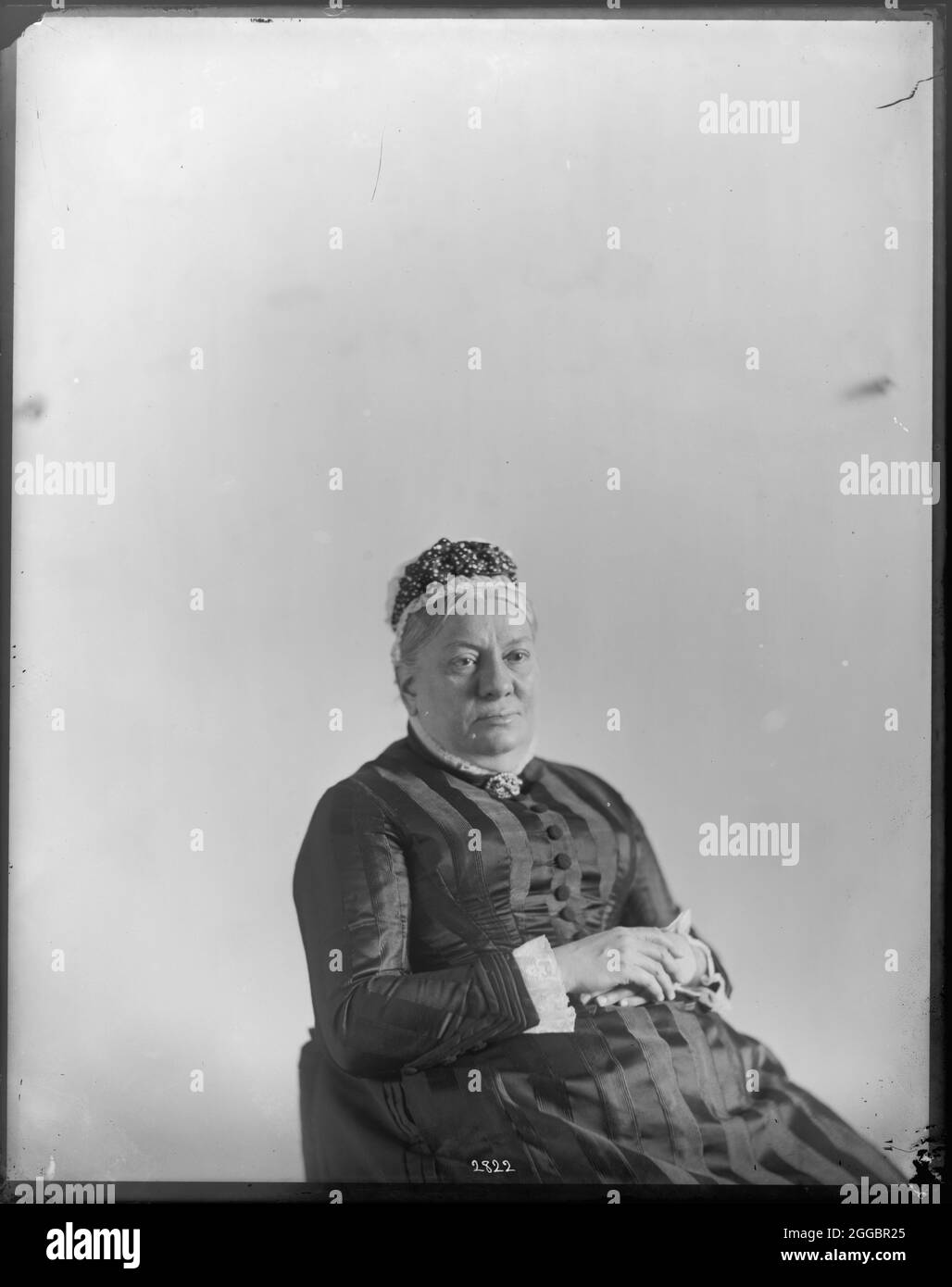 Portrait of Mary Helen Churchill Baird, 1880s. Portrait of Mary Helen ...
