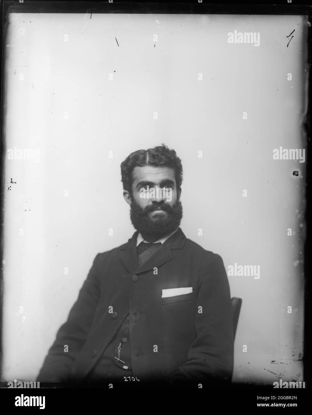 Portrait of Unidentified Man in Suit, 1880s Stock Photo - Alamy