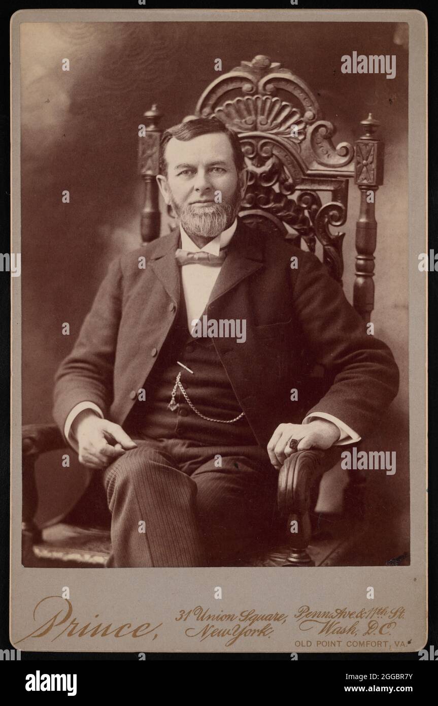Portrait of Joseph Williams Collins (1839-1904), 1890s Stock Photo - Alamy