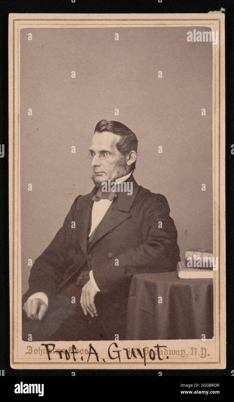 Portrait of Arnold Henry Guyot (1807-1884), Before 1866 Stock Photo - Alamy
