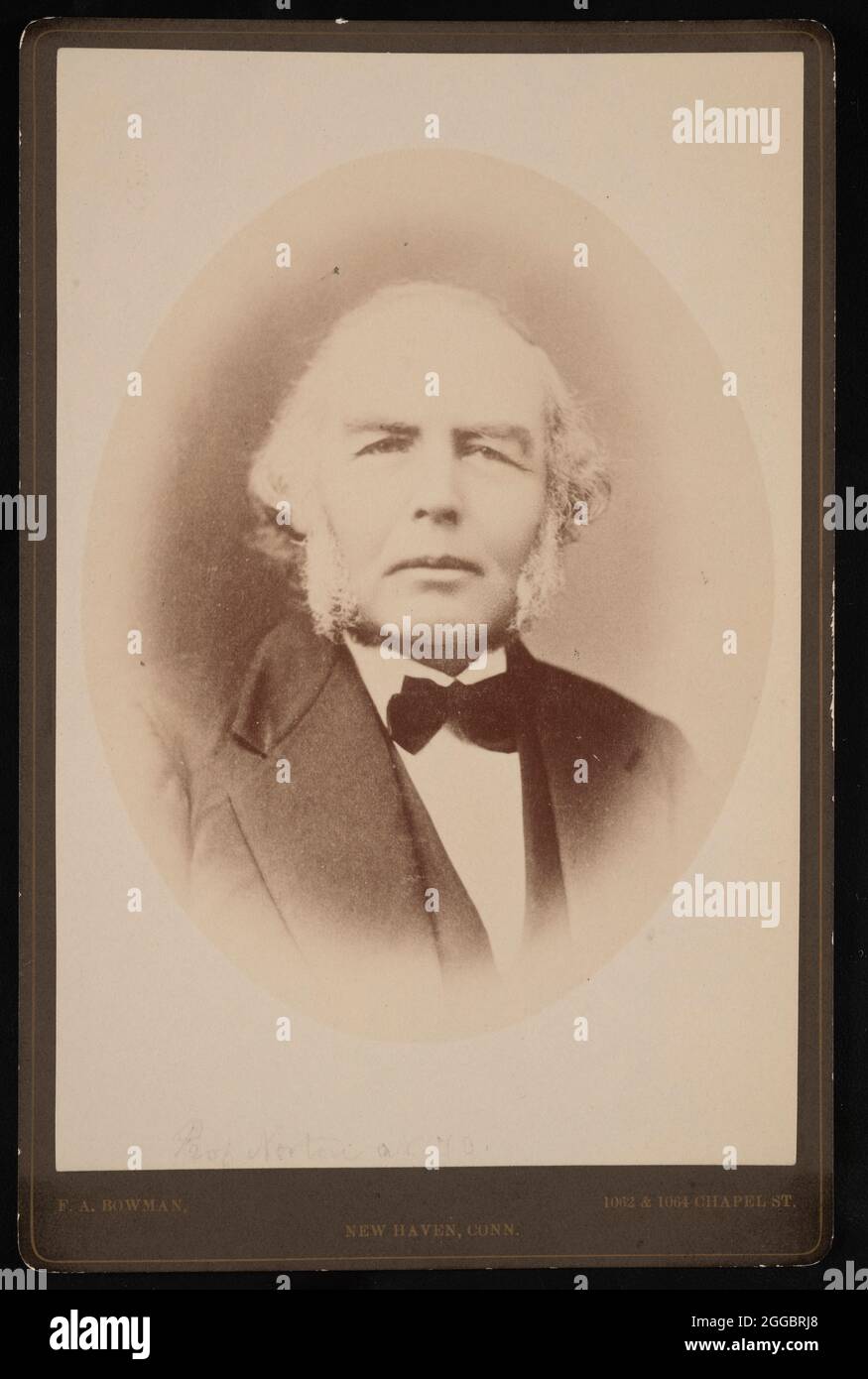 Portrait of William Augustus Norton (1810-1883), Circa 1880. At age 70 ...