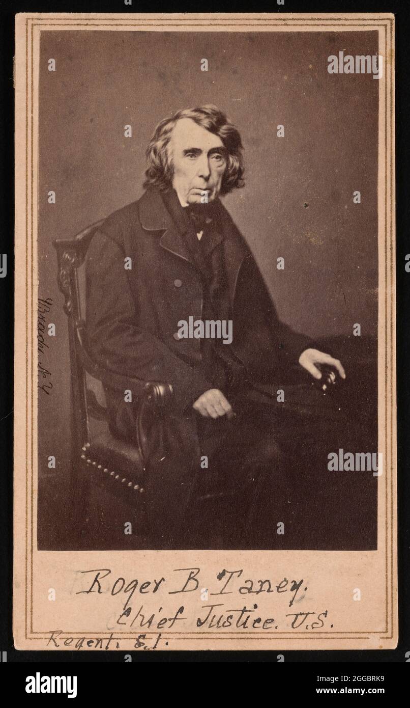 Chief justice roger b taney hi-res stock photography and images - Alamy