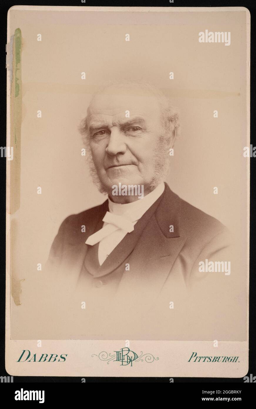 Portrait of Colonel William Anderson Herron (1821-1900), 1892 Stock ...