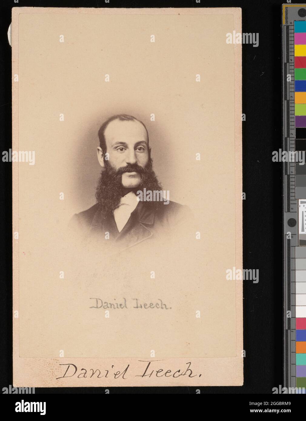 Portrait of Daniel Leech (1841-?), Circa 1860s Stock Photo - Alamy