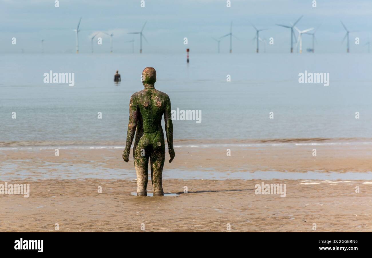 Antony gormley iron man hi-res stock photography and images - Alamy